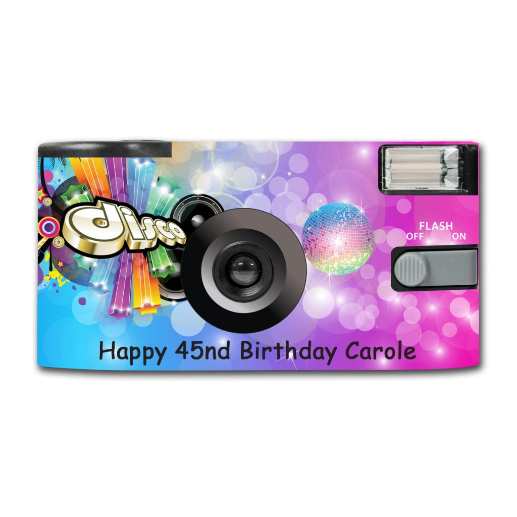 80's Disco Party - Disposable Camera Company