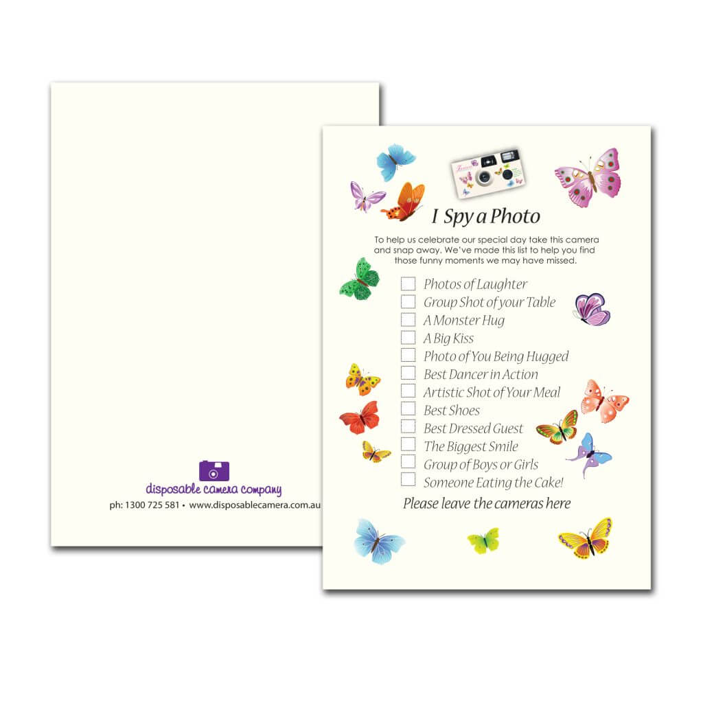 I Spy a Photo Cards - Disposable Camera Company