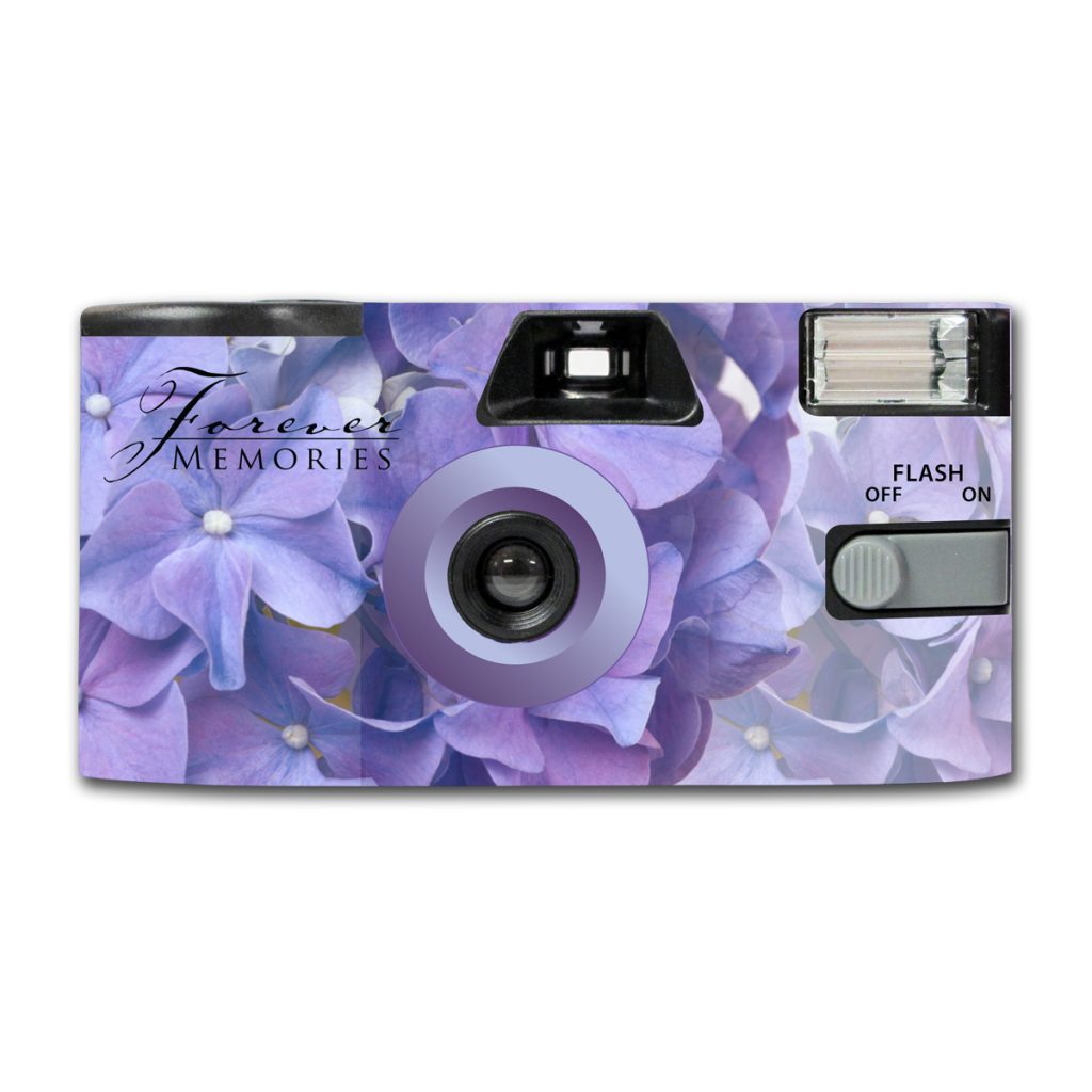 Hydrangea Mauve - Disposable Camera Company