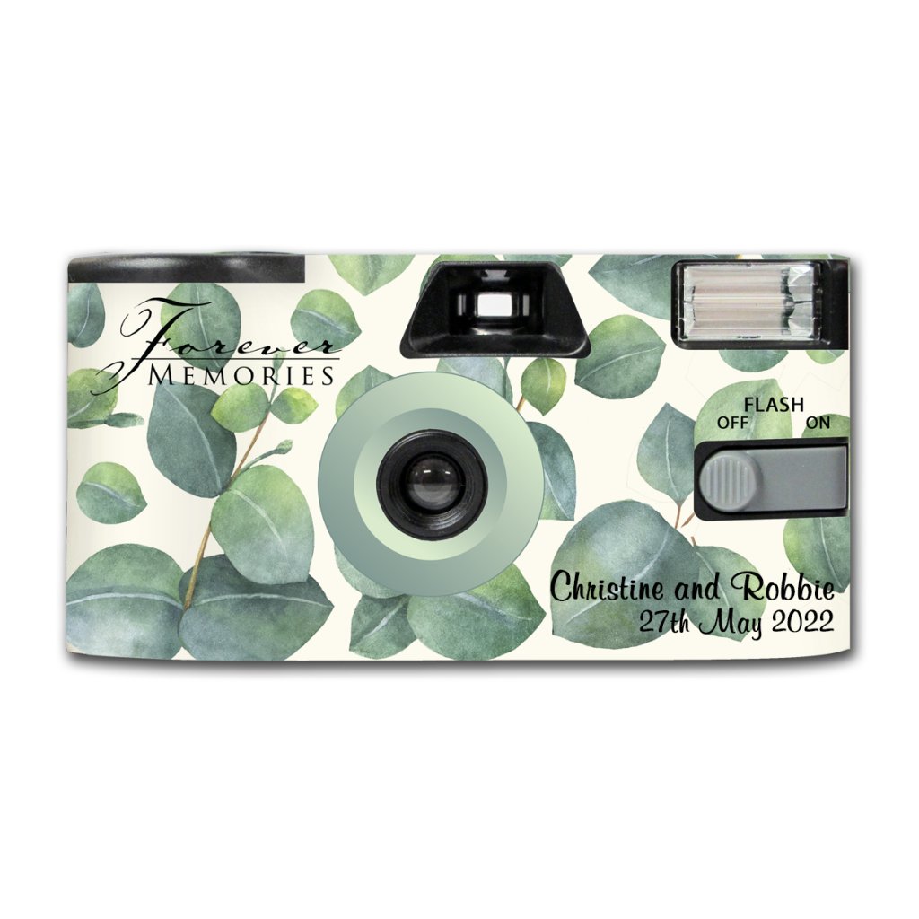 Eucalyptus Leaf Party - Disposable Camera Company