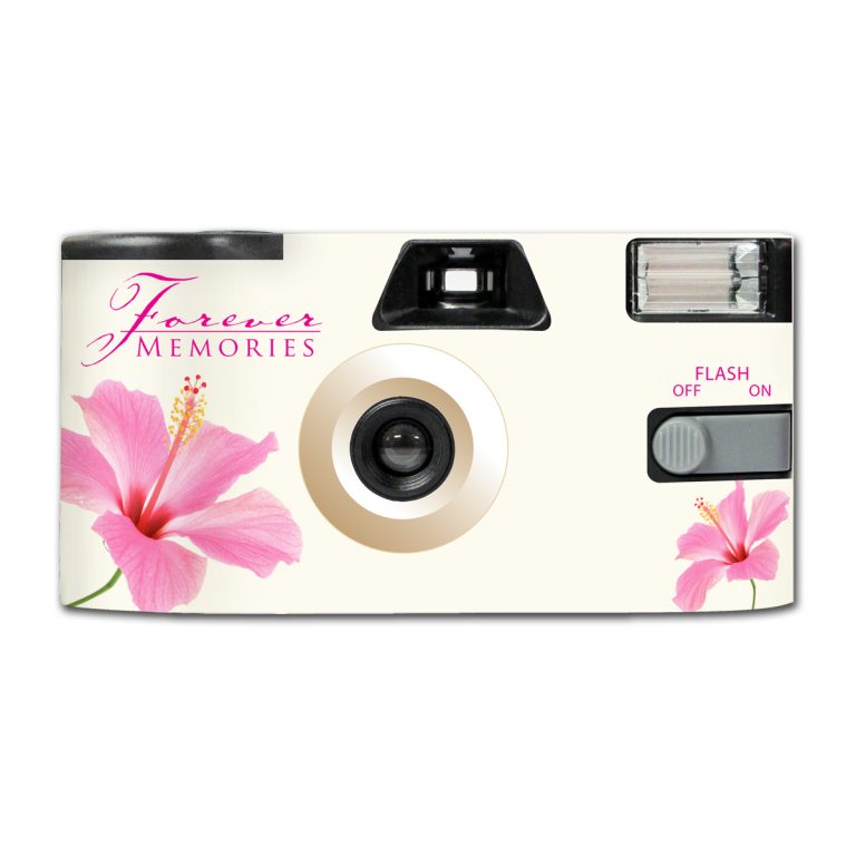 Hibiscus Pink - Disposable Camera Company