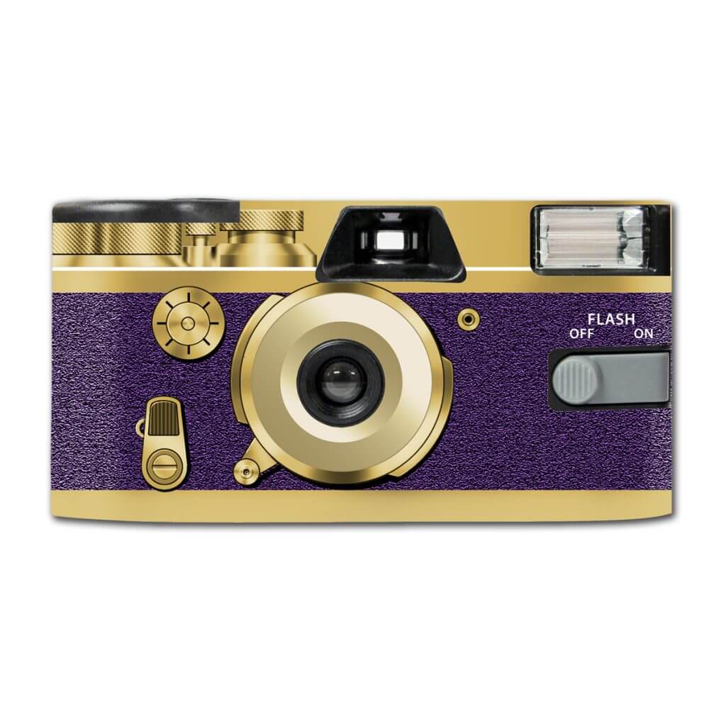 Retro Deep Purple - Disposable Camera Company