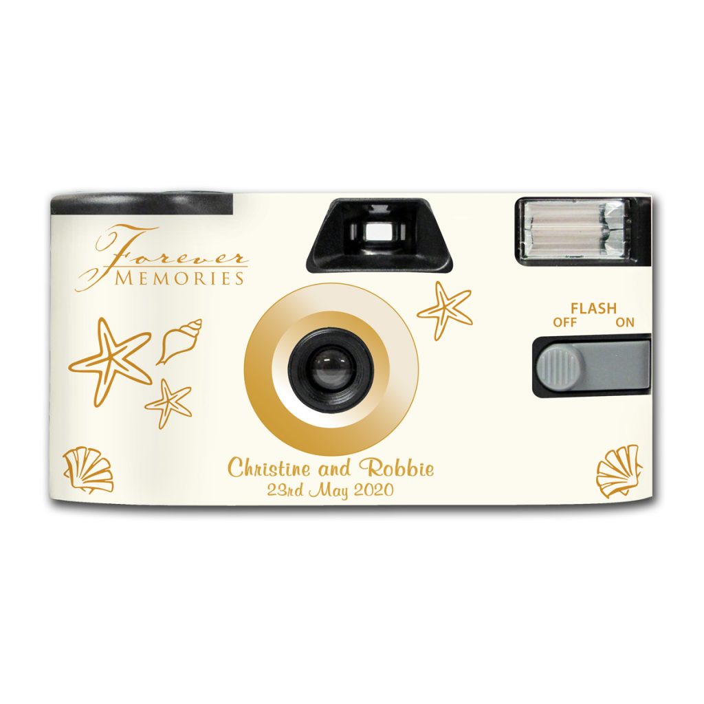 Shells in Gold - Disposable Camera Company